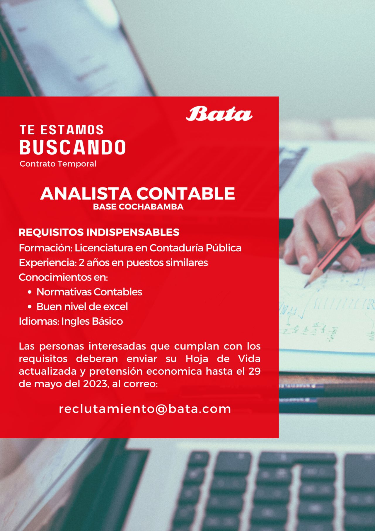 ANALISTA CONTABLE | Trabajando Bolivia
