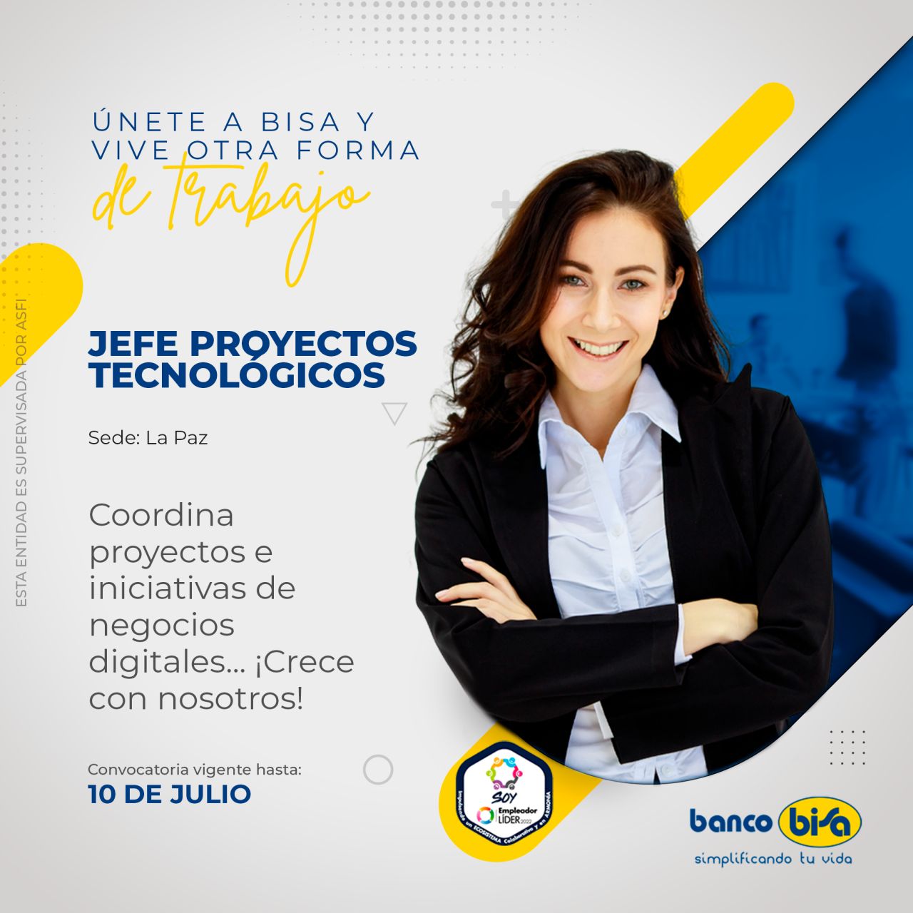 JEFE PROYECTOS TECNOLOGICOS | Trabajando Bolivia