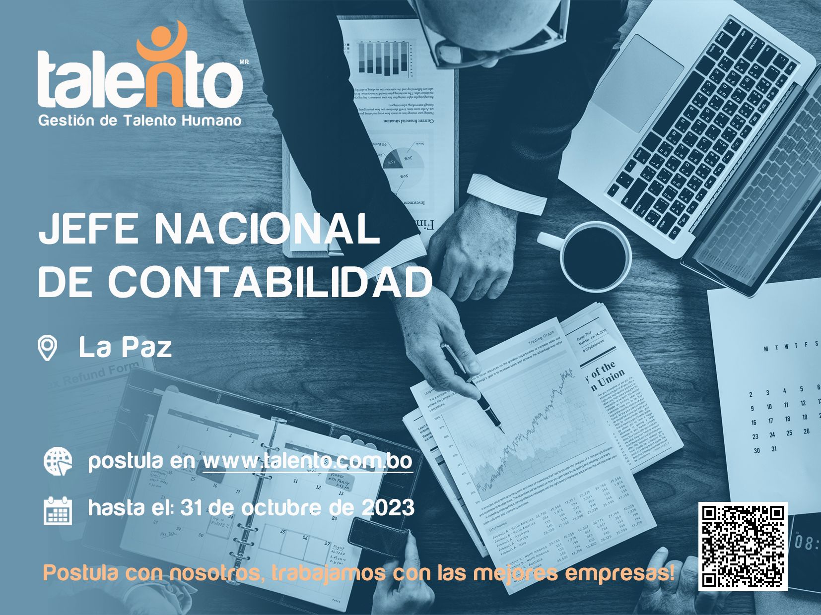 JEFE NACIONAL DE CONTABILIDAD | Trabajando Bolivia