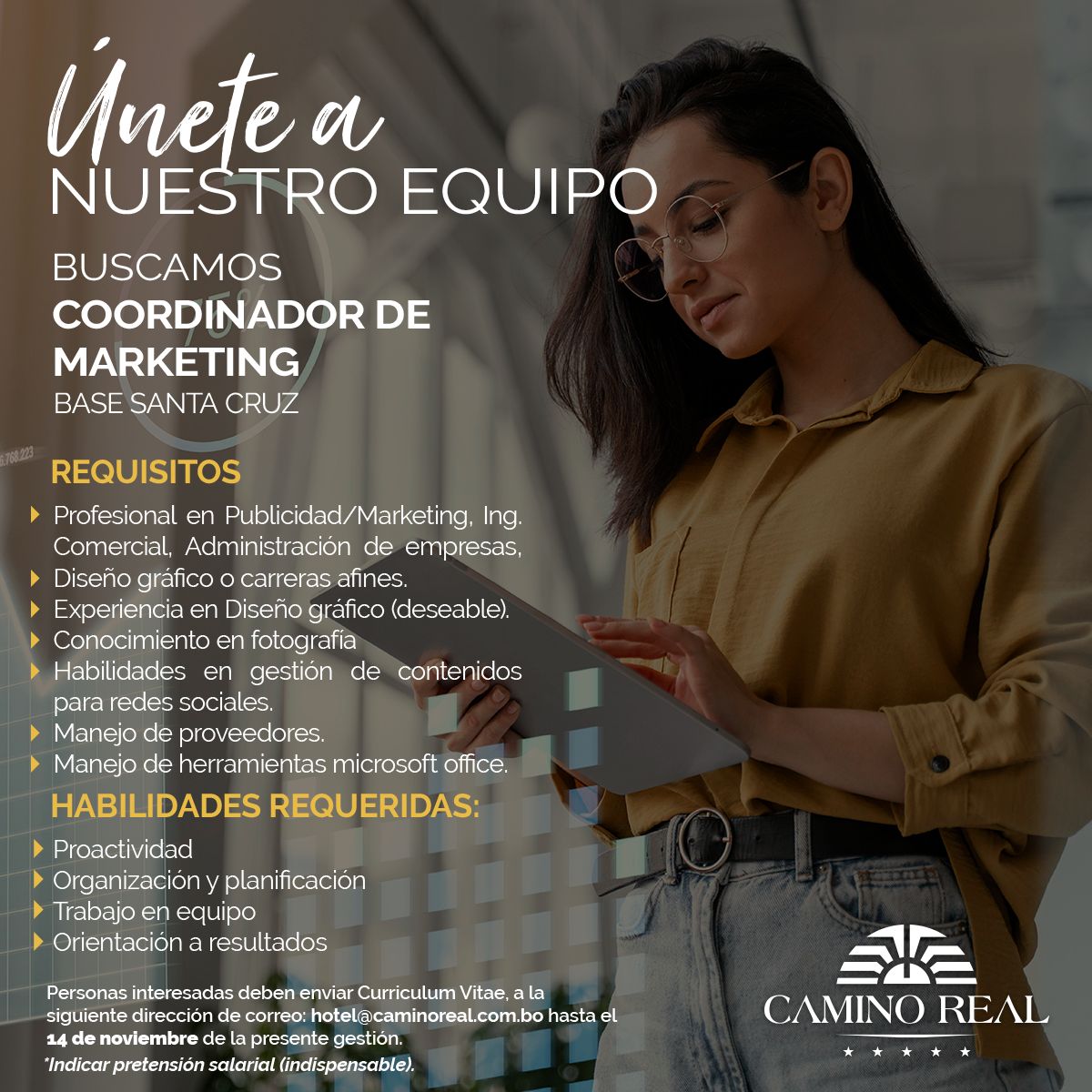 COORDINADOR (A) DE MARKETING | Trabajando Bolivia COORDINADOR (A) DE MARKETING | Trabajando Bolivia