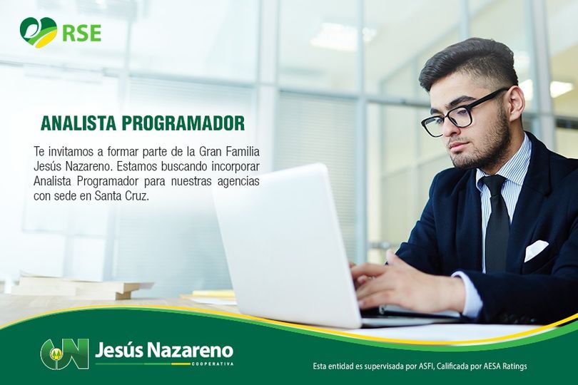 ANALISTA PROGRAMADOR | Trabajando Bolivia