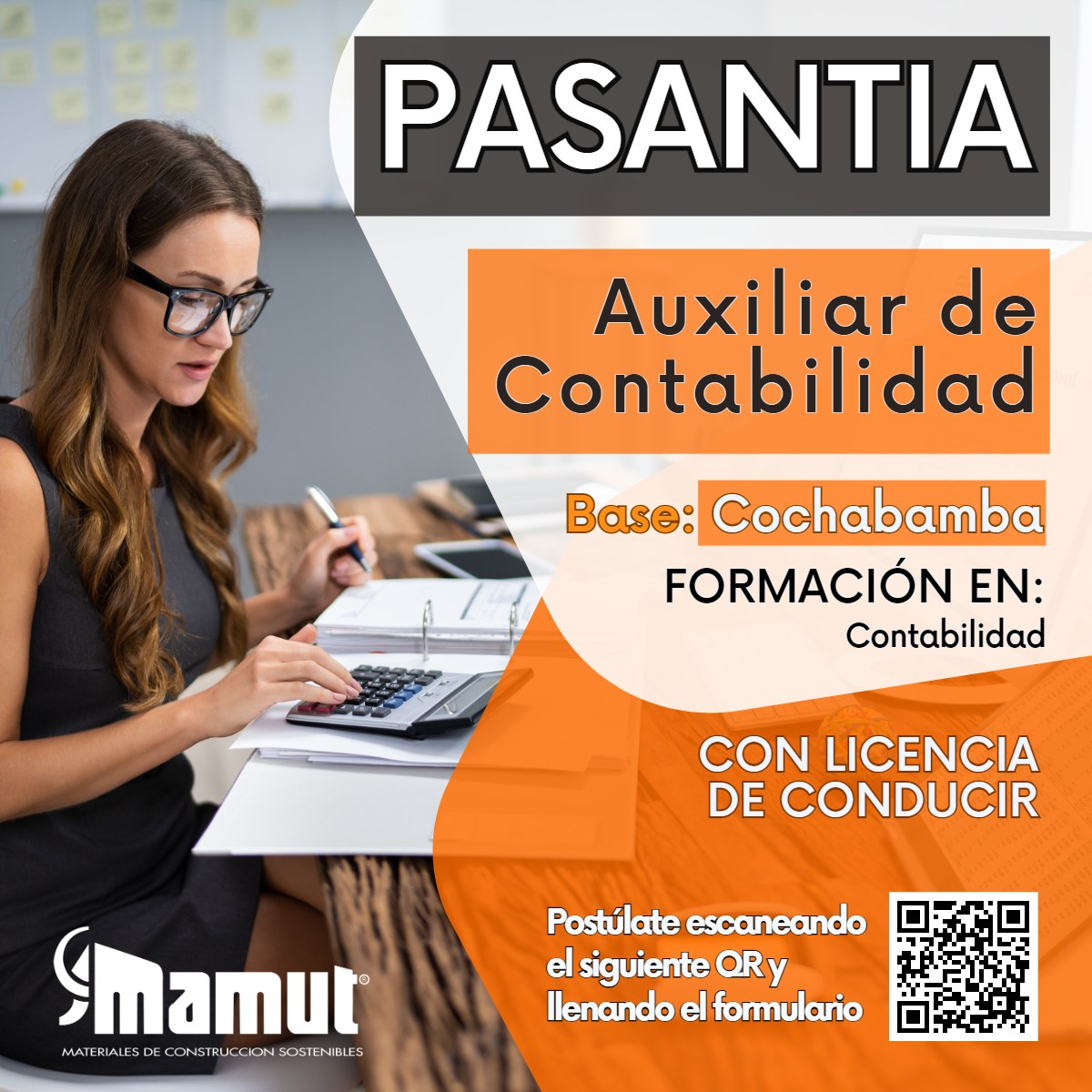 AUXILIAR DE CONTABILIDAD | Trabajando Bolivia