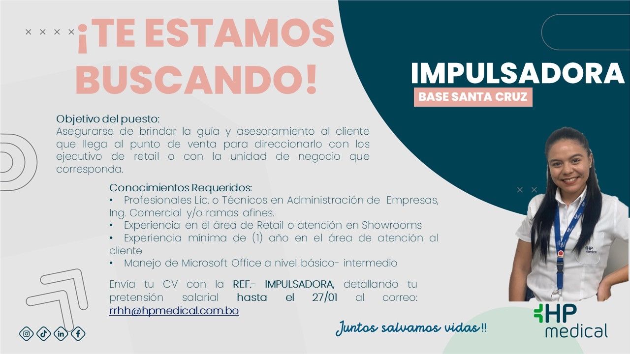 IMPULSADORA | Trabajando Bolivia
