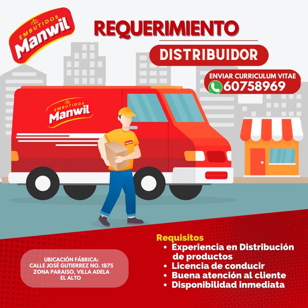DISTRIBUIDOR | Trabajando Bolivia